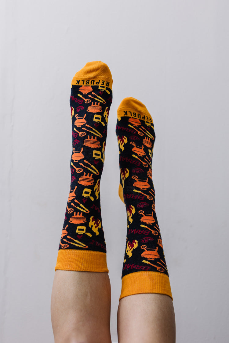 Sokkie Sokkies Braai - Navy – Republk