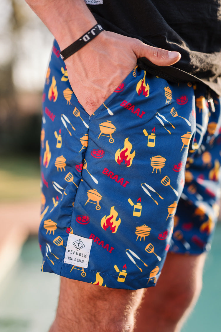 Baai & Braai Shorts - Braai – Republk